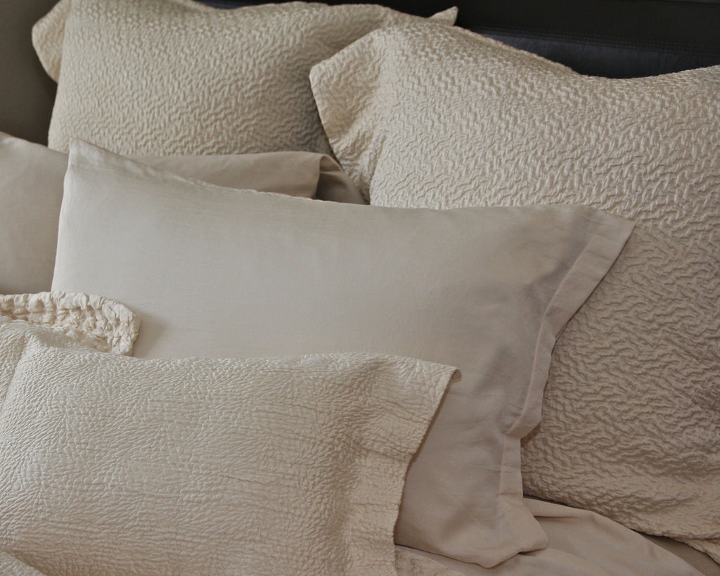 The Purists Allegro Jacquard | Firm Decorative Pillow – Linen Society